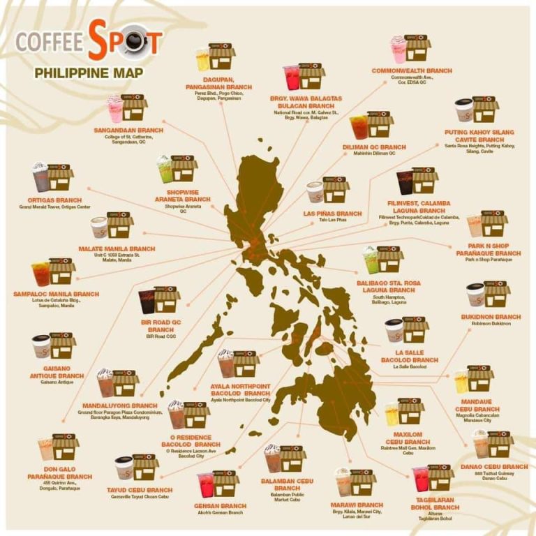 Coffee Spot Franchise Branches in the Philippines - COFFEE SPOT PHILIPPINES